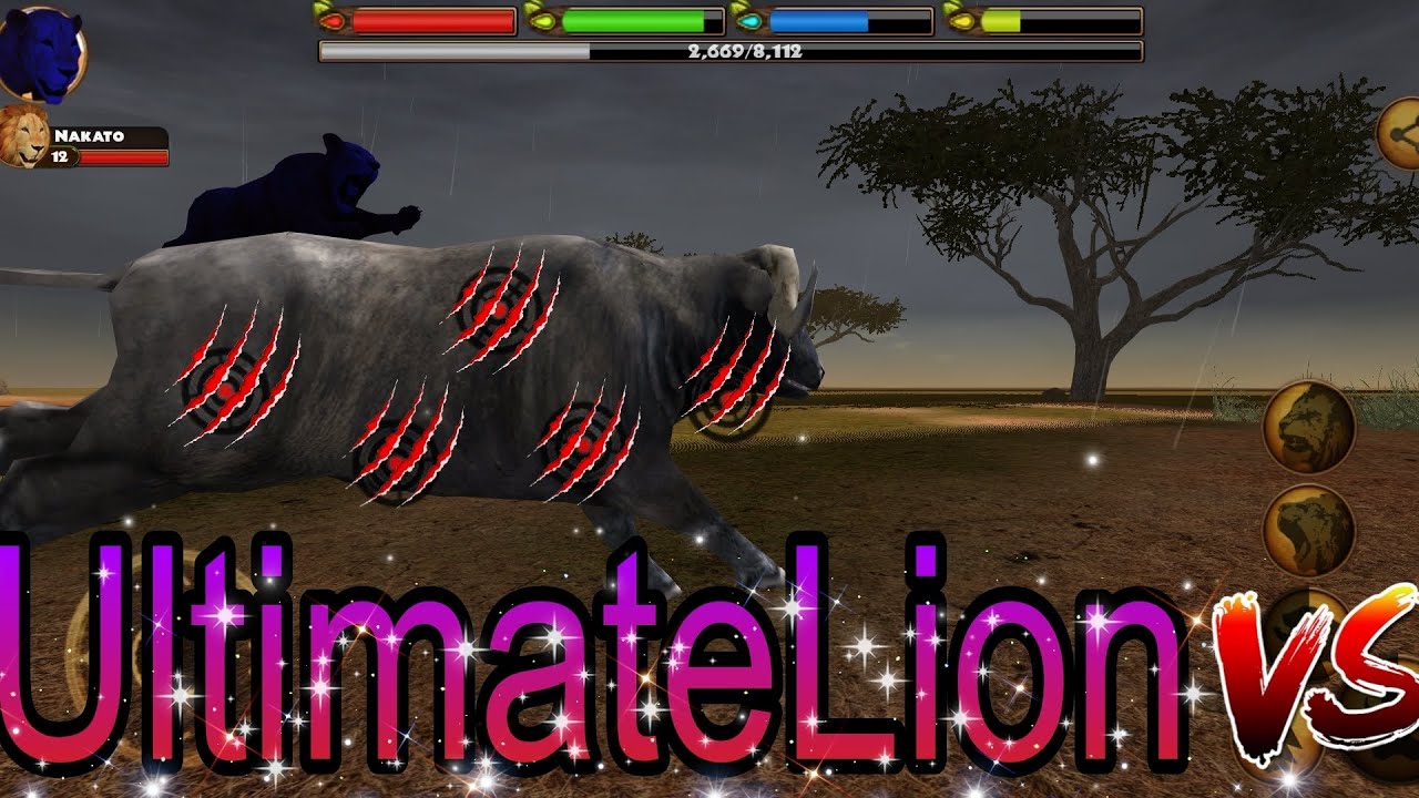 its Lion VS Crocodile, Cheetah, Hippo, Rhino, Elephant, Hyena, Wild Dog ...