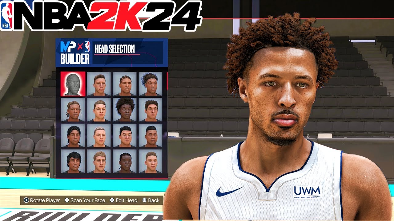 Cade Cunningham Best Face creation NBA 2K24 - YouTube