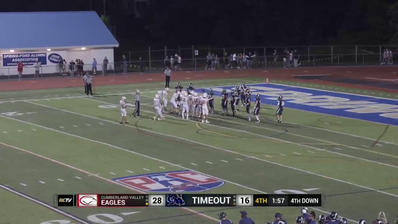 Spring-Ford Football v Cumberland Valley - YouTube