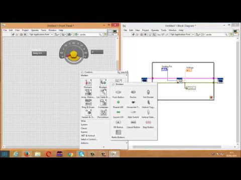LECTURA DE UNA ENTRADA ANALÓGICA POR MEDIO DE LABVIEW Y ARDUINO - YouTube