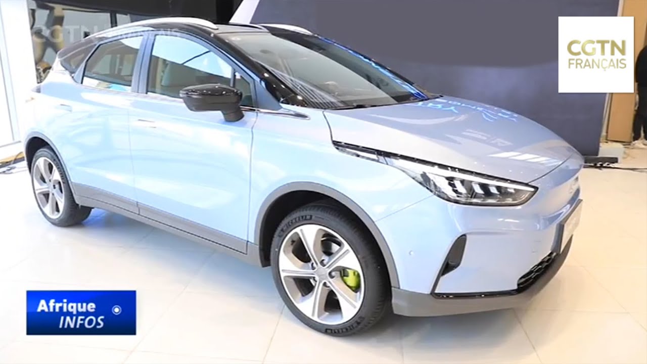 Le Caire : lancement de la première voiture électrique chinoise - YouTube
