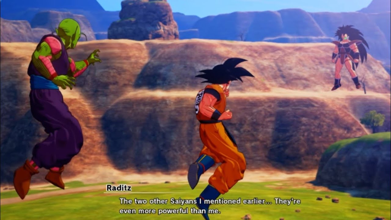Goku & Piccolo vs Raditz (Dragon Ball Z: Kakarot) - YouTube