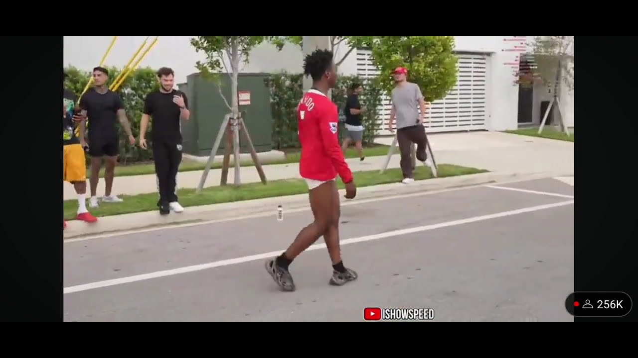 Ishowspeed being an athlete - YouTube