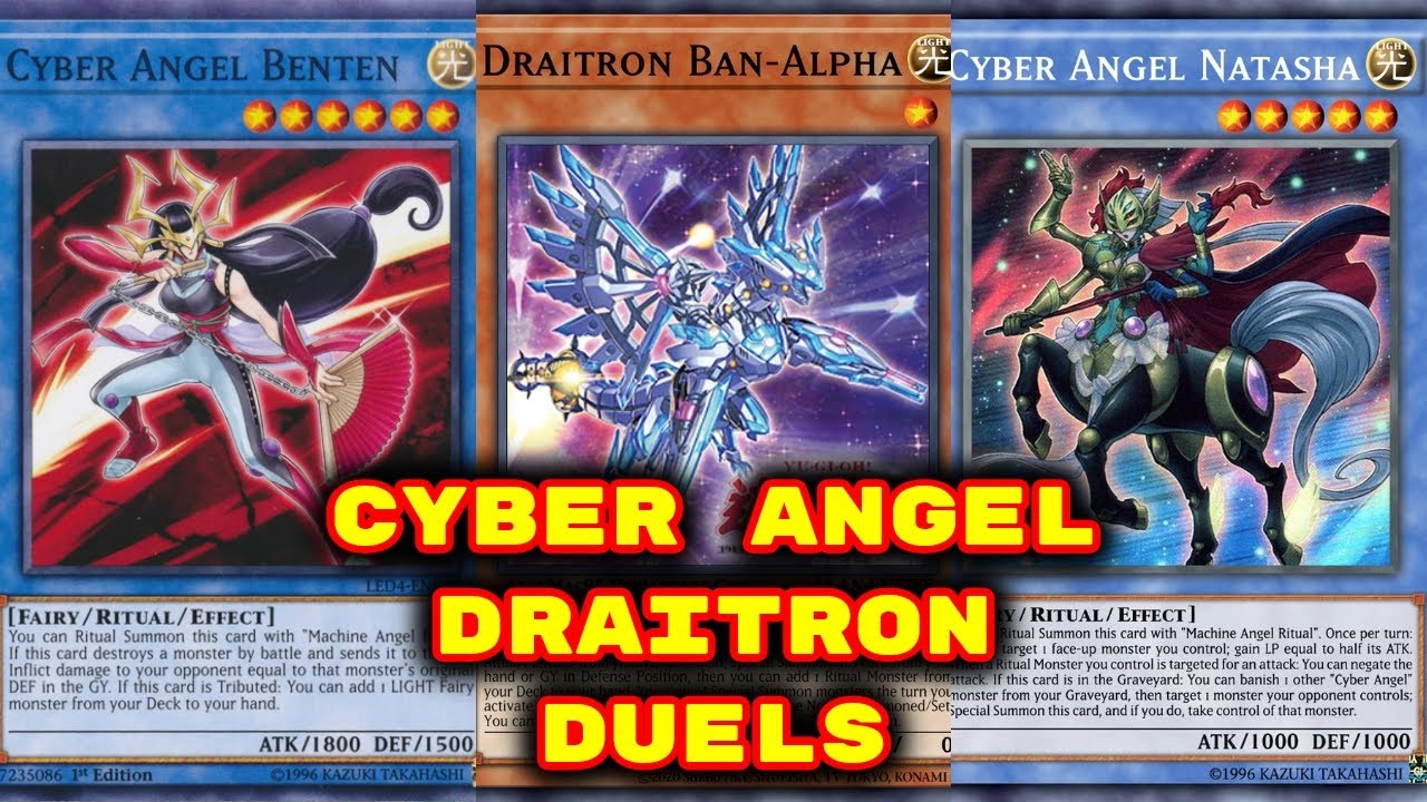 Yugioh - Cyber Angel Draitron Duels (Deck Download in Description ...