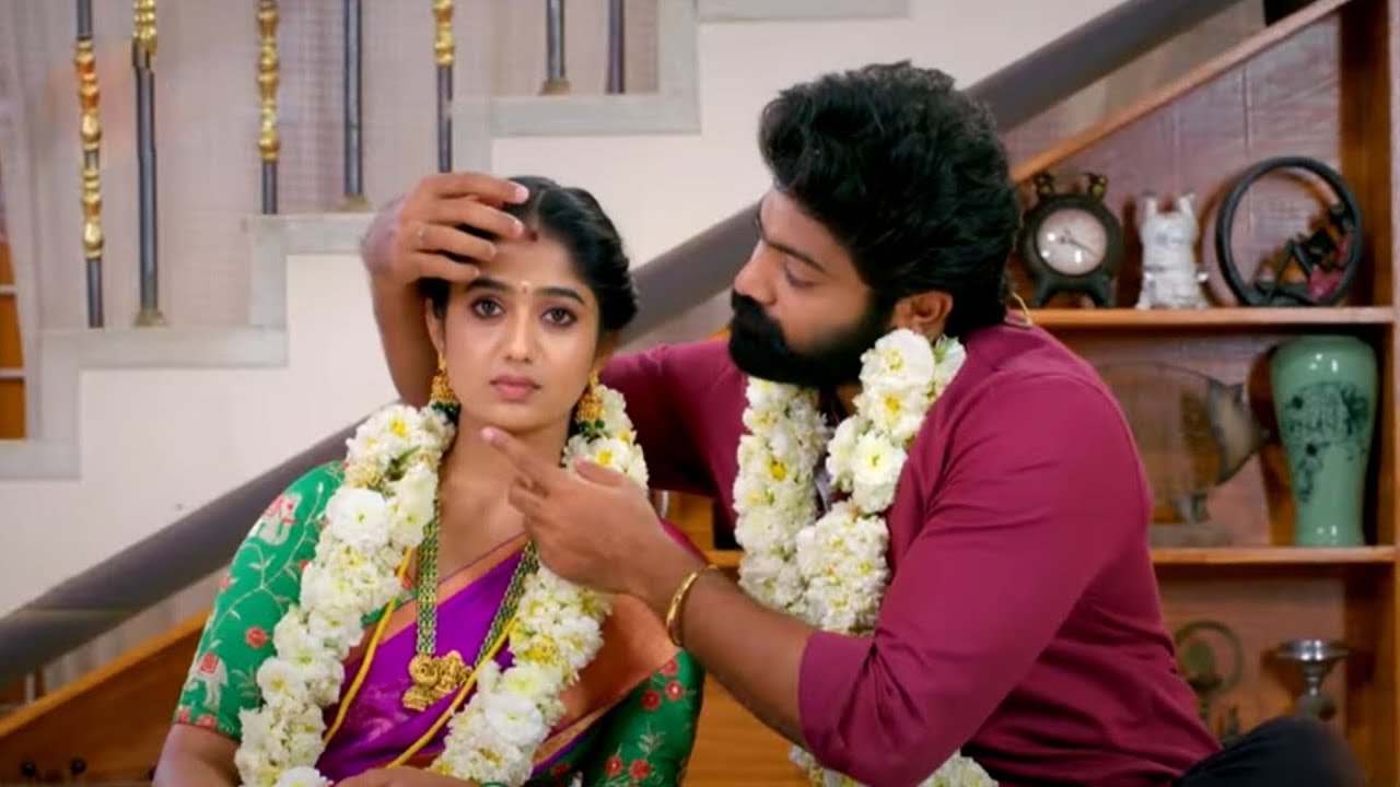 Meenakshi Ponnunga Serial Cast | Aryan | Soundarya Reddy . - YouTube