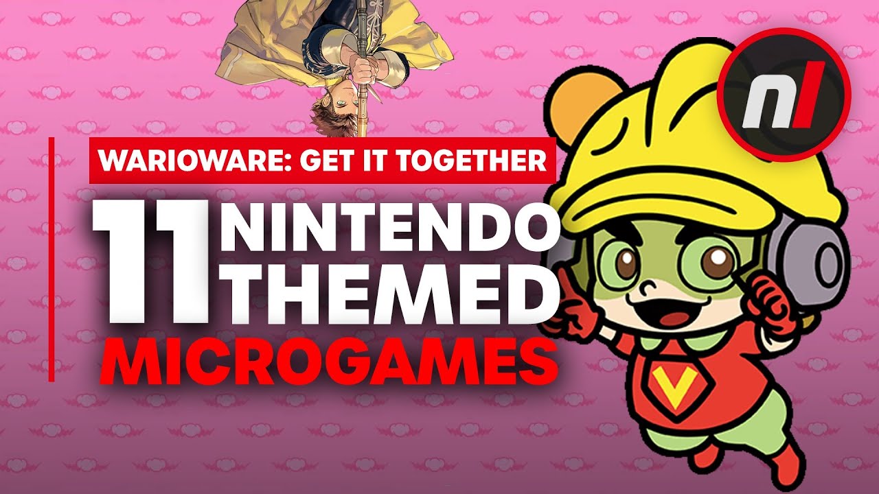11 Nintendo Themed Microgames We've Found in WarioWare: Get It Together ...