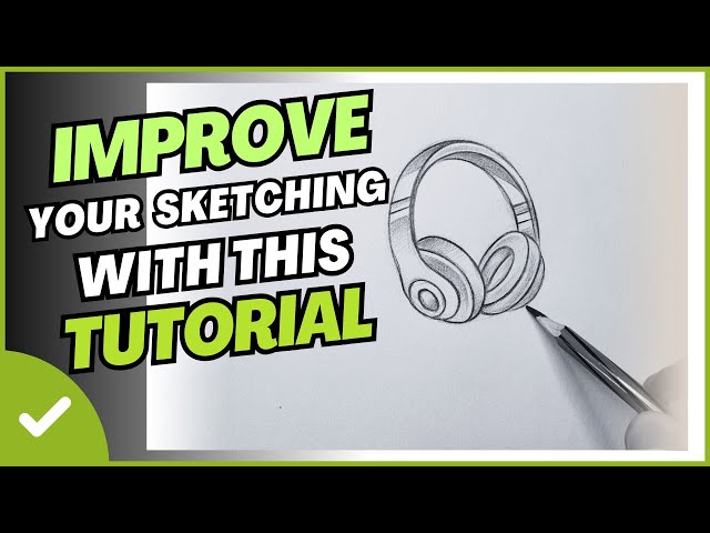 How To Draw Headphones Step By Step