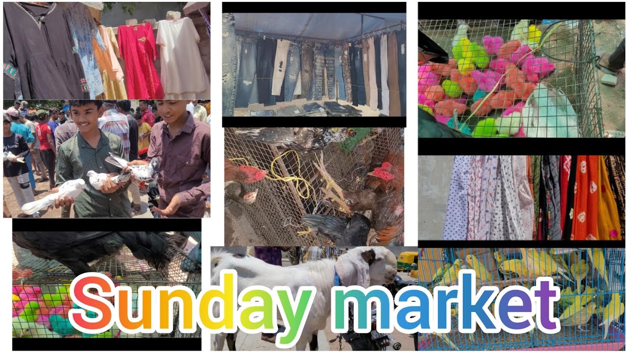 Ahmedabad's Sunday Market🥳🤩 shopping dhamaka - YouTube