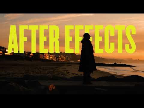 Text behind moving object after effects - YouTube