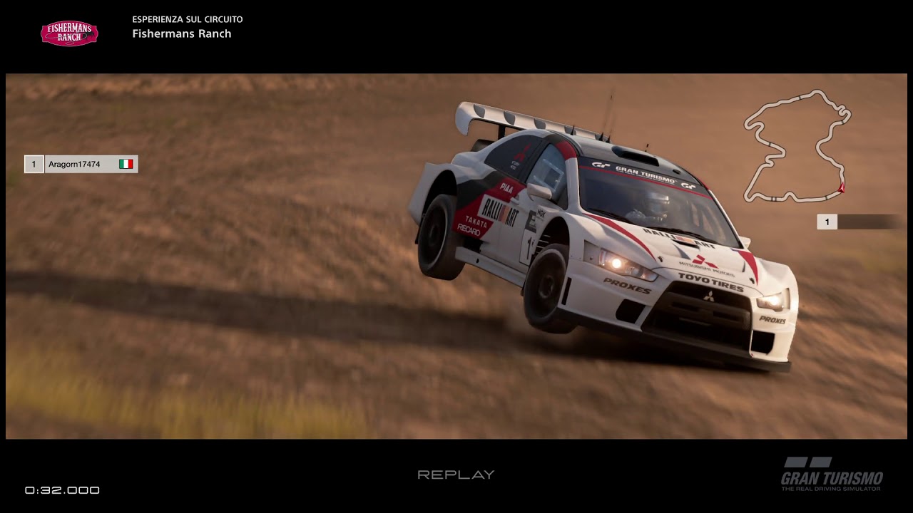 GTSPORT Esperienza circuito Fisherman Ranch Gold 3 17 027 - YouTube