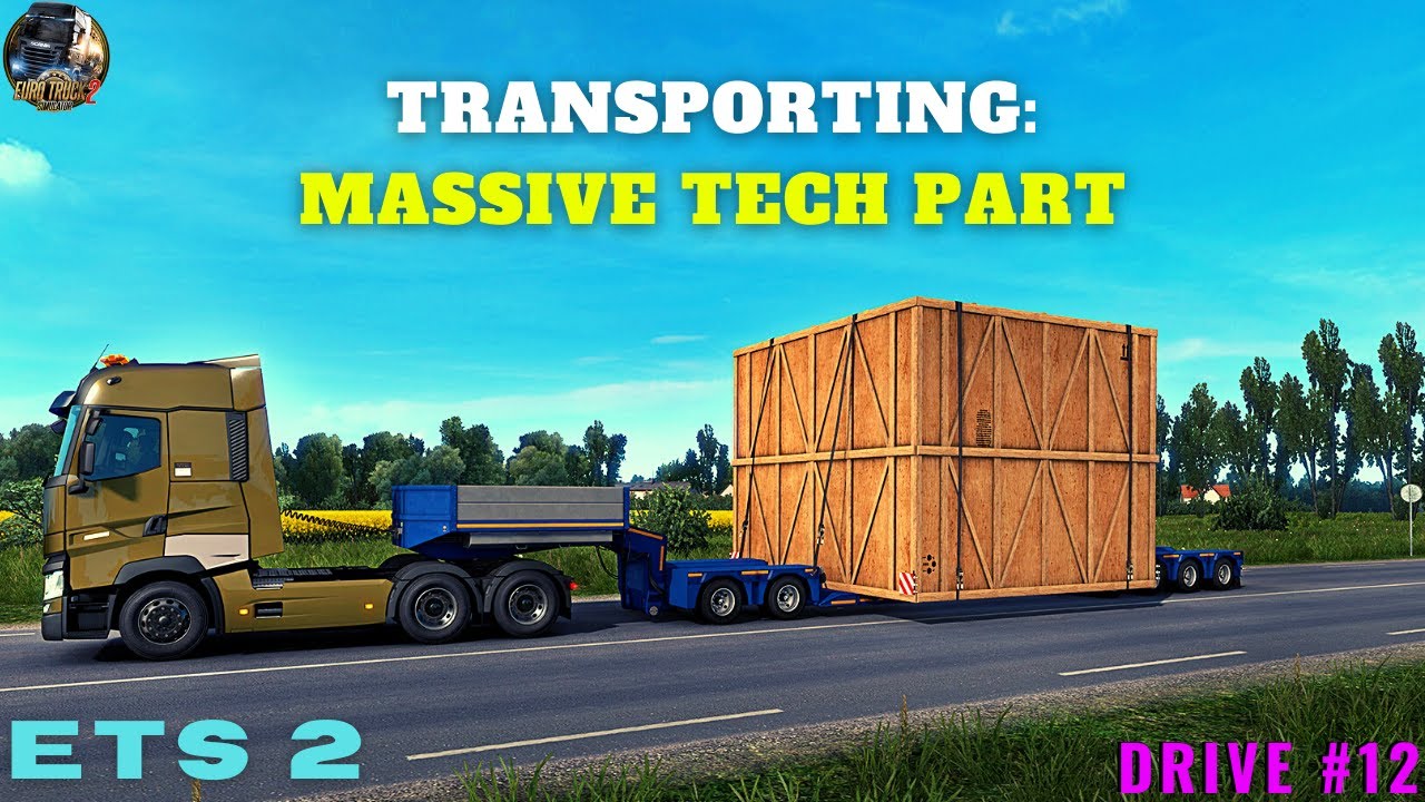 ETS 2 gameplay || massive tech part || euro truck simulator 2 || - YouTube