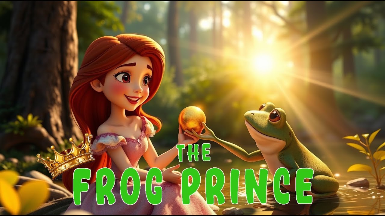 The Frog Prince 🐸👑 | A Fairy Tale by Benny the Bookworm | Kids Story ...