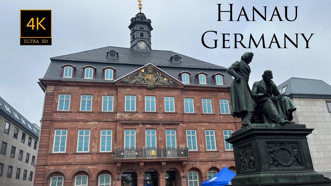 The GRIMM brothers monument | Hanau Germany walk | Hanau travel | Hanau ...