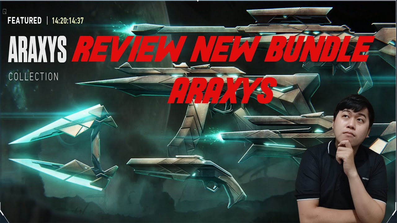 OPEN RANK DAN REVIEW BUNDLE TERBARU ARAXYS !! | Valorant Indonesia ...