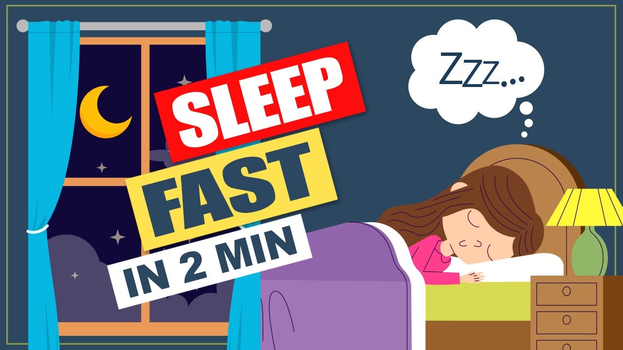 How to sleep fast in 2 minutes 😴 How to fall asleep fast in 2 minutes ...