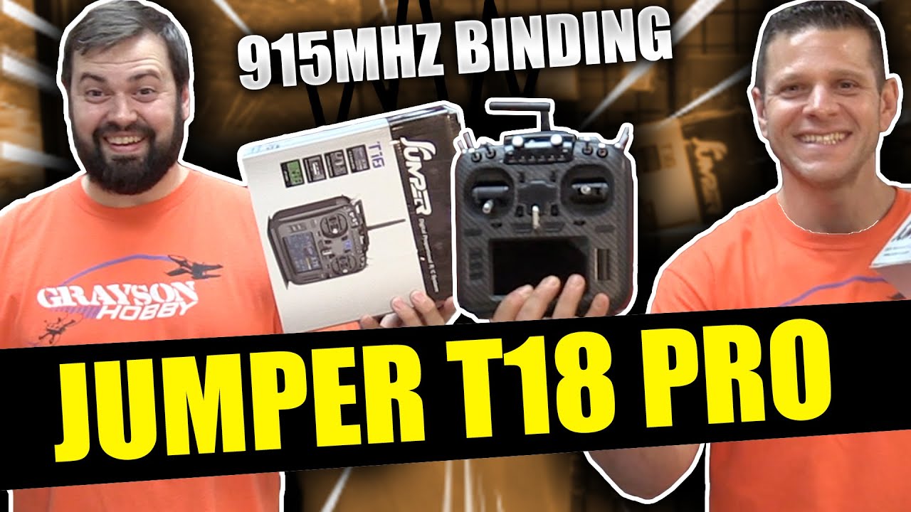 Jumper T18 PRO 🔥1st Look | How to Bind the 5in1 | Upgraded Gimbals ...
