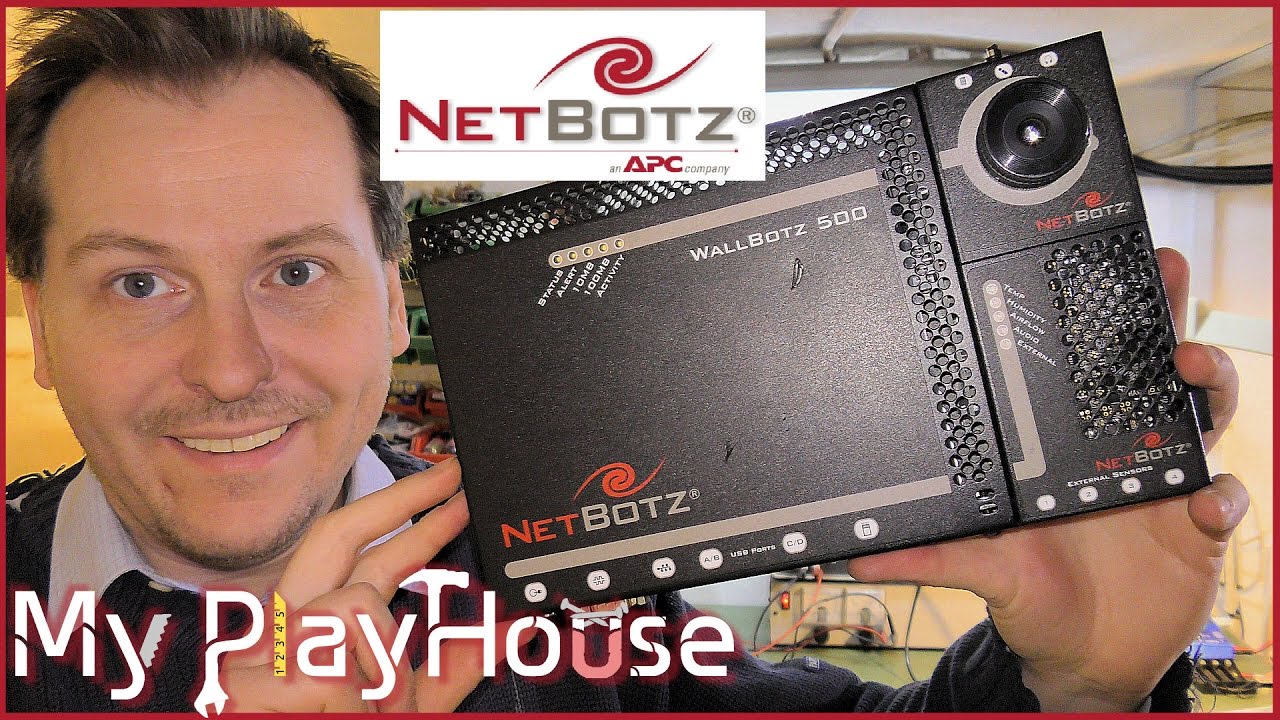Data Center Surveillance System - NetBotz 500 need Power! - 495 - YouTube