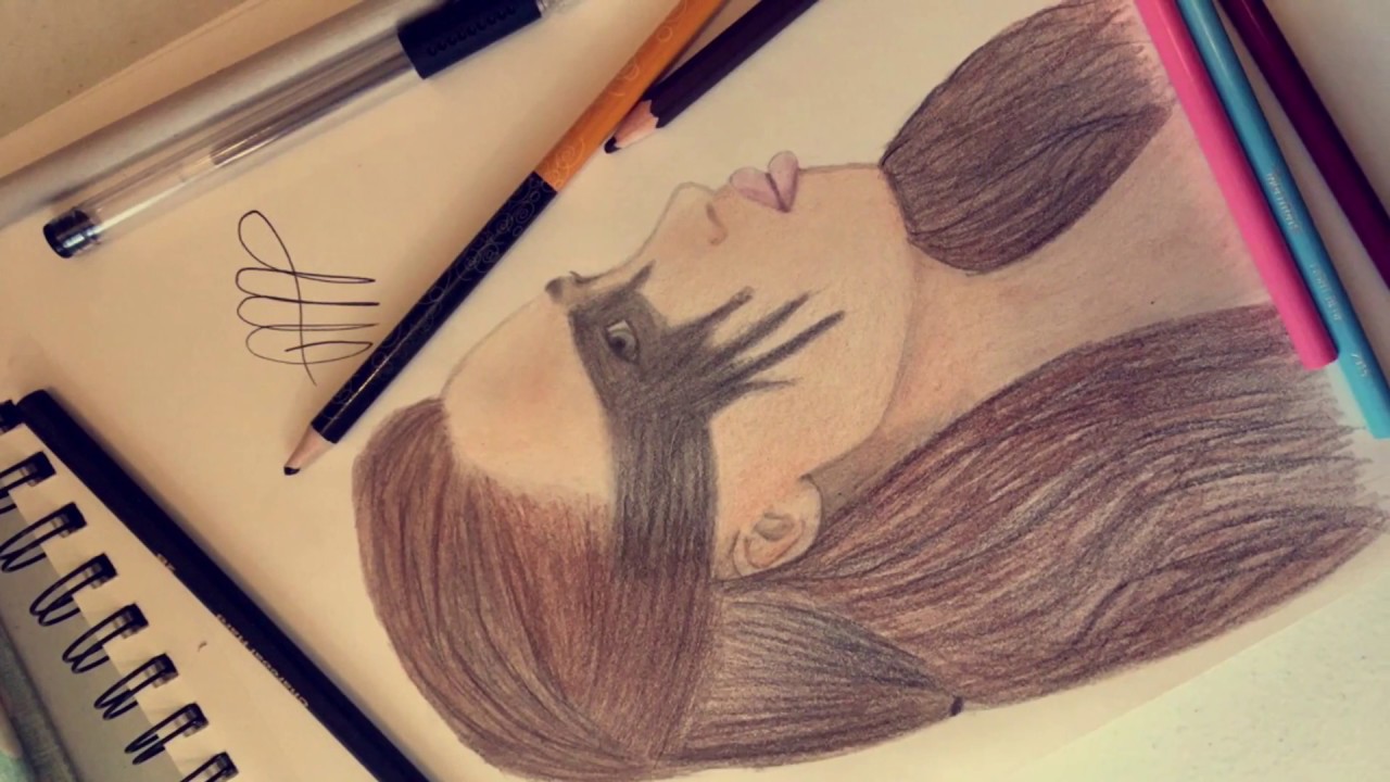 Drawing Lexa from The 100 (fan art) - YouTube