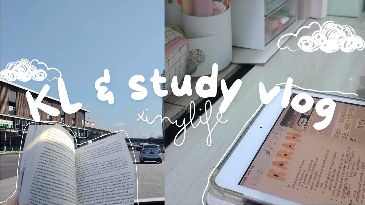 KL & study vlog, 🚗 ——— study & road trip 🌲 📋 study, eat, roads, pack bag - YouTube