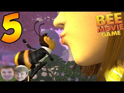 Bee Movie Video Game - PART 5 - Woman Kisses Bee?!?!
