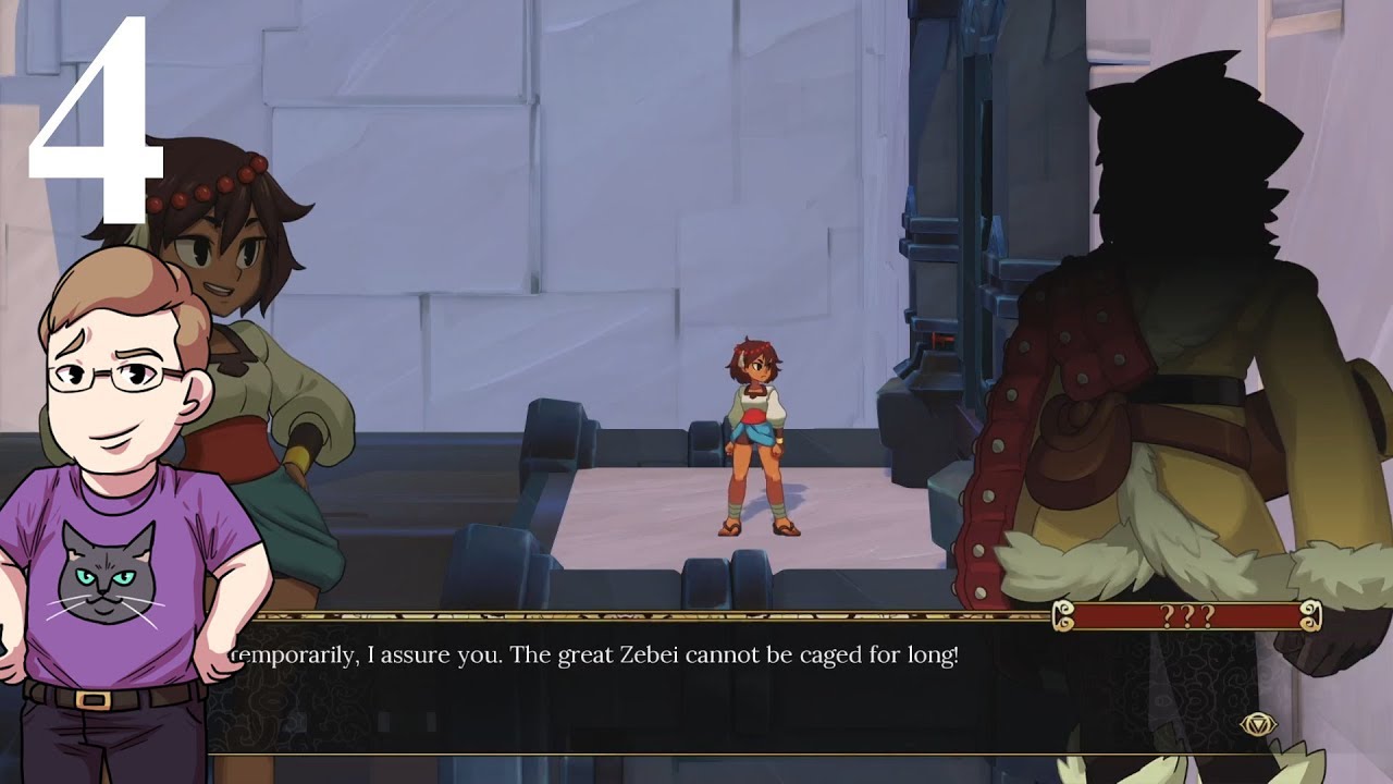 Let's Play Indivisible (Blind) Part 4 - Hello Troy Baker (It's actually ...