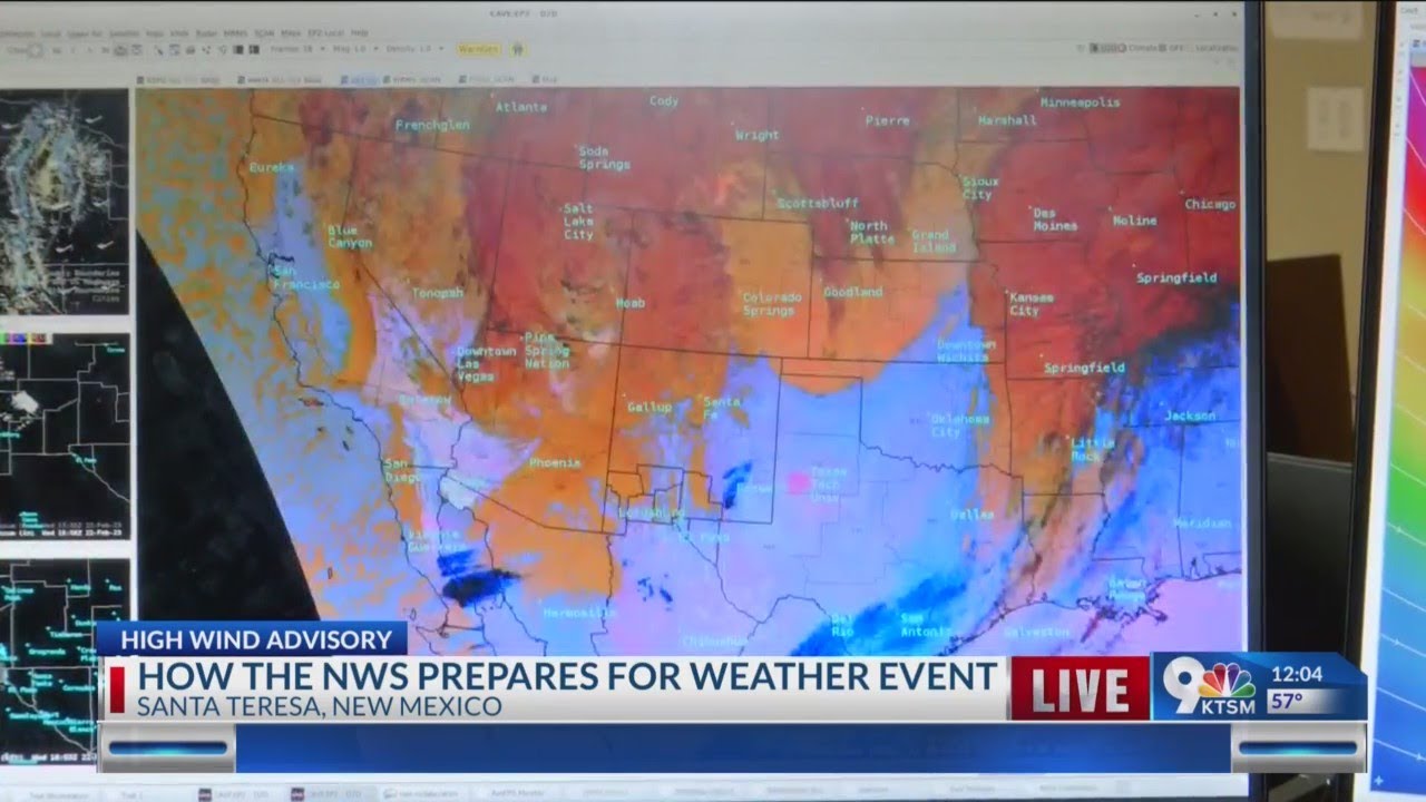 How the National Weather Service prepares for weather event - YouTube