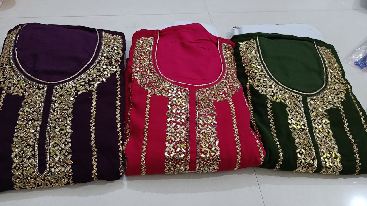 हैंड वर्क की सूटों पर सेल सेल सेल ♥️ SUBH CLOTH HOUSE is live! - YouTube
