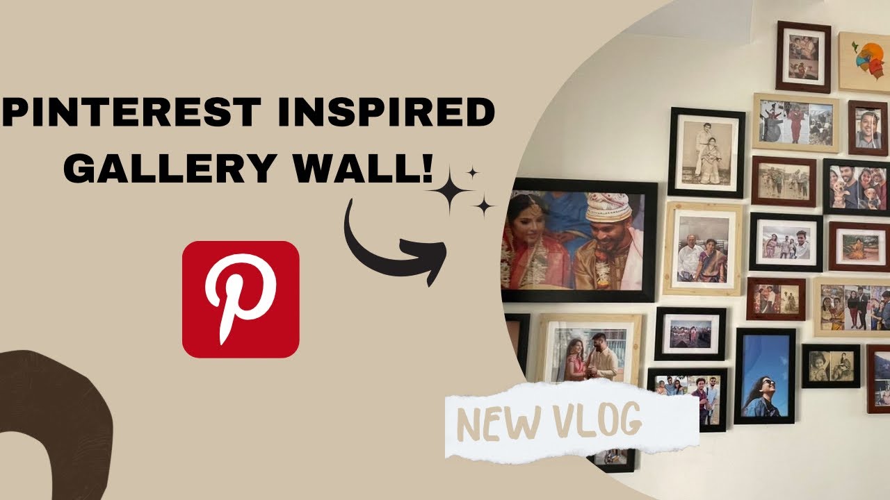 Gallery Wall #pinterest inspired! - YouTube