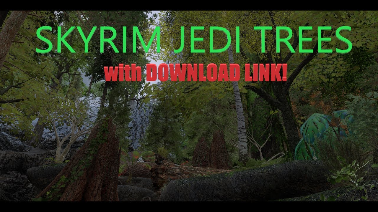 Skyrim JEDI TREES - SITH EDITION with DOWNLOAD LINK! (read description ...