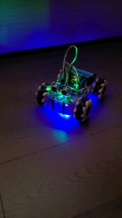 Equipped With Underlight 🔧💡 Arduino Electronics Arduinoproject Diy Robotics Ledlights