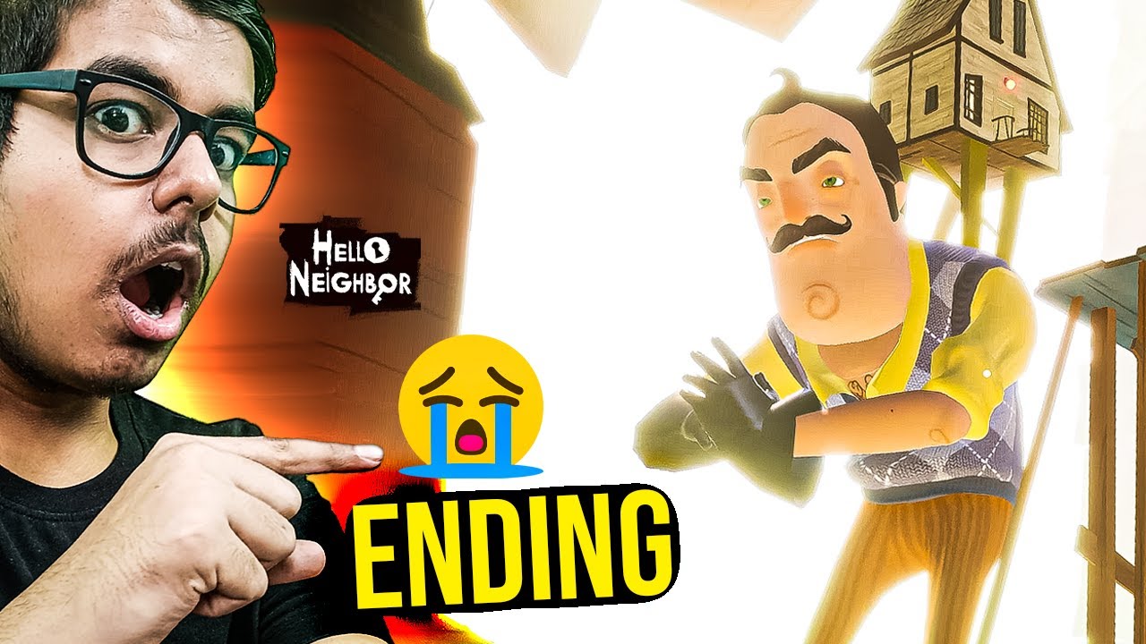 Hello Neighbor STORY is Really SAD.. (Act 4 Finale) 😭 - YouTube