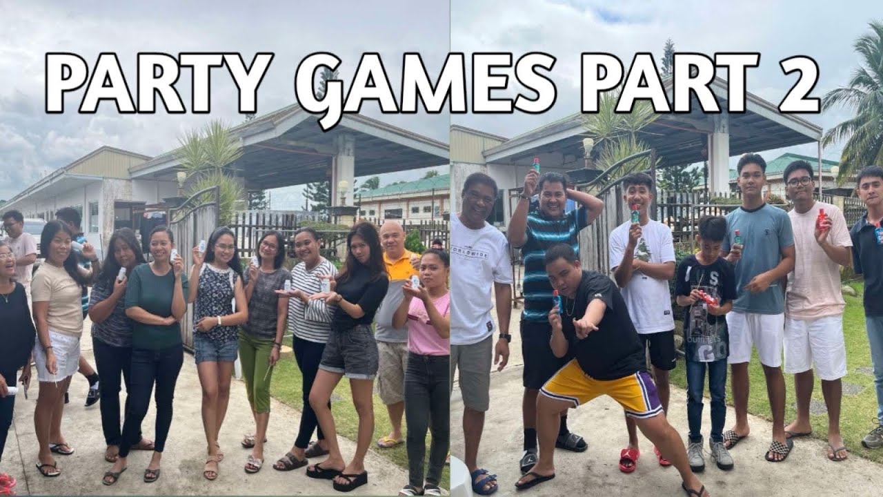 PARTY GAMES PART 2 | Team BASIC Vlogs - YouTube