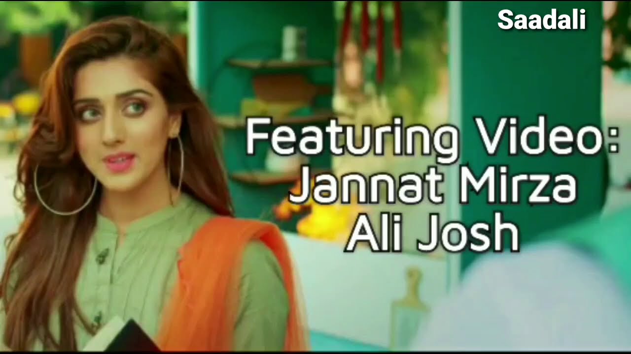 Shayar Song Lyrics Video || Jannat Mirza || Ali Josh || Singer : Sarmad ...