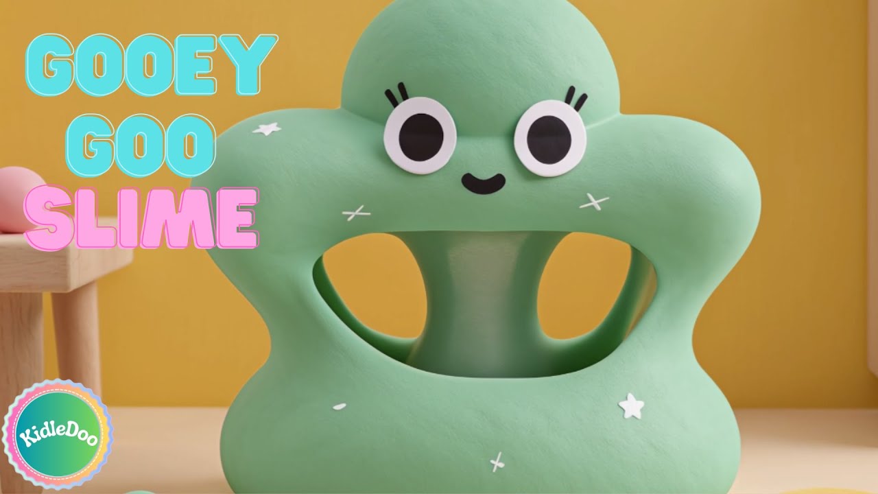 Gooey Goo Slime | Fun Nursery Rhymes For Toddlers | Pre-School Learning ...