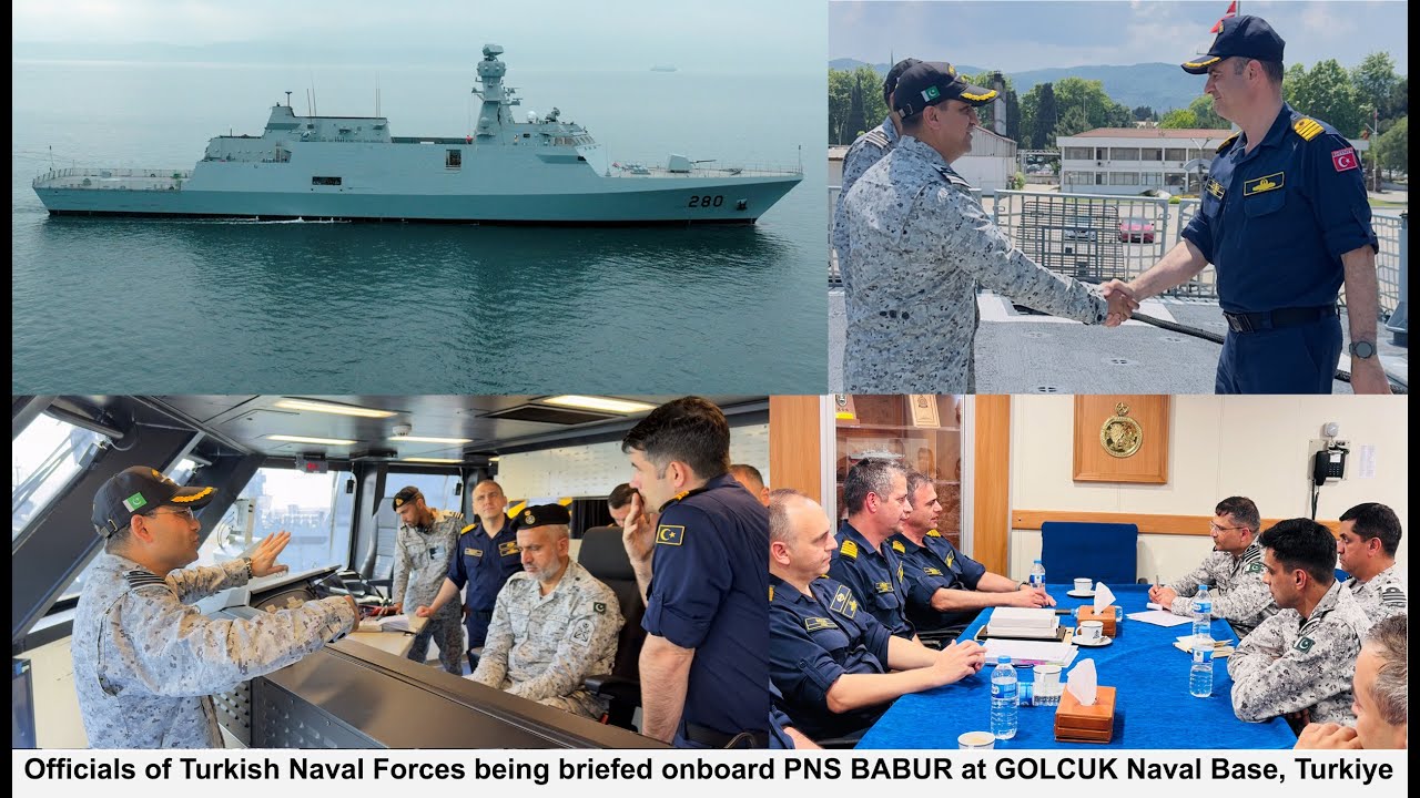 PNS BABUR COMPLETES TRAINING JOINTLY CONDUCTED BY TURKISH AND PAKISTAN ...