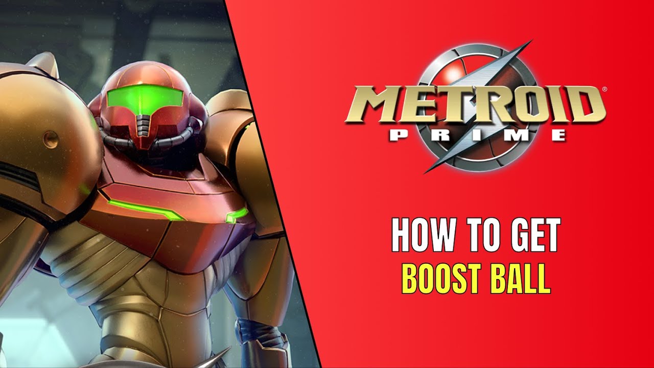 Metroid Prime Remastered - How To Get The Boost Ball - Boost Ball Location - YouTube