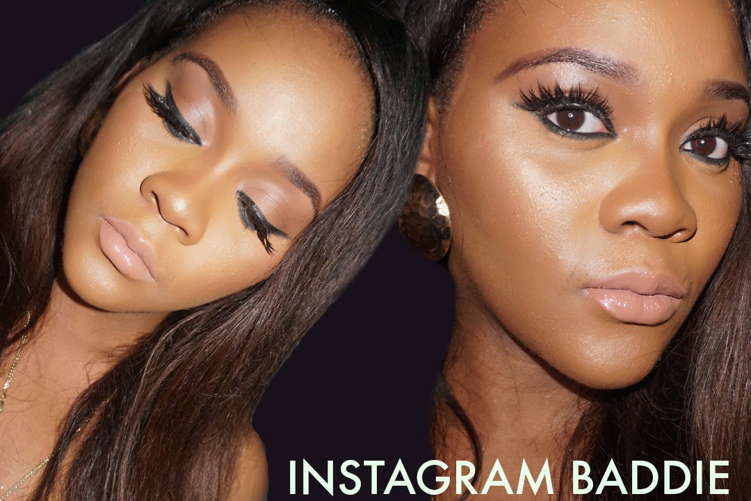 Instagram Baddie Makeup Tutorial ft MakeupShayla Tarteist Palette - YouTube