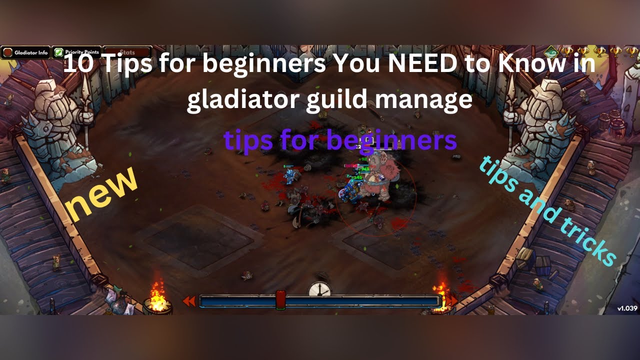 10 tips and tricks for Gladiator Simulator for beginners - YouTube