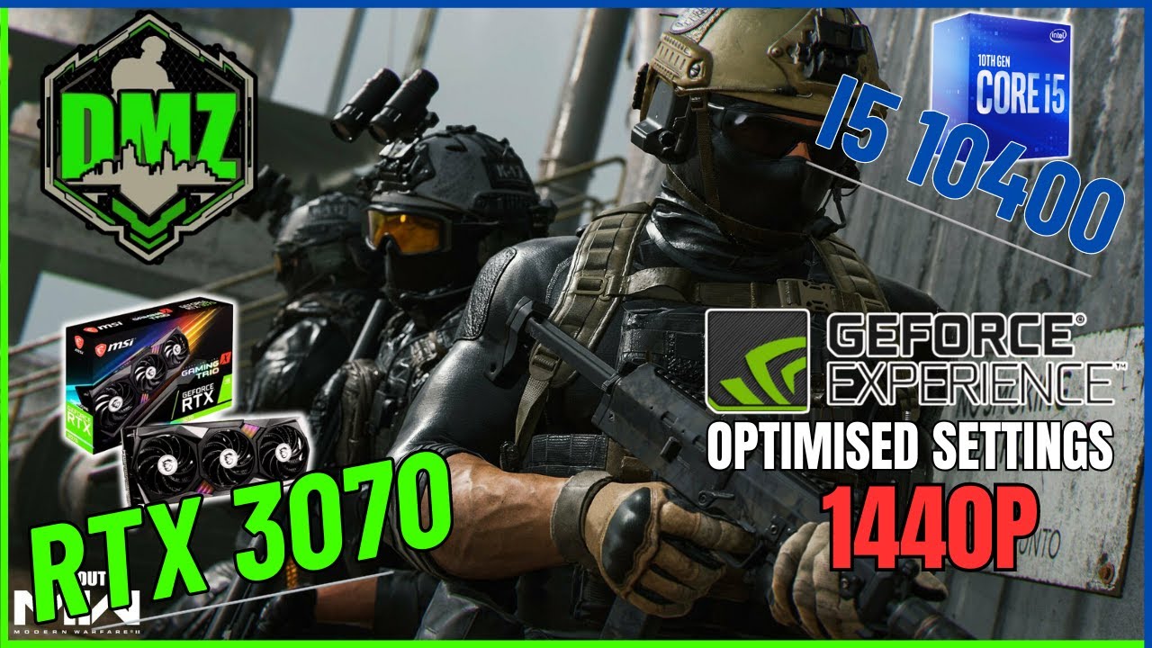 RTX 3070 + i5 10400 | Call of Duty DMZ - Squad gameplay | 2K (1440p ...