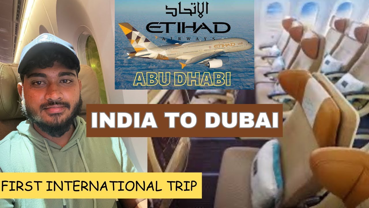 First Time in Flight During Ramadan Month 🤩| Etihad Airways🛬| Chennai ...