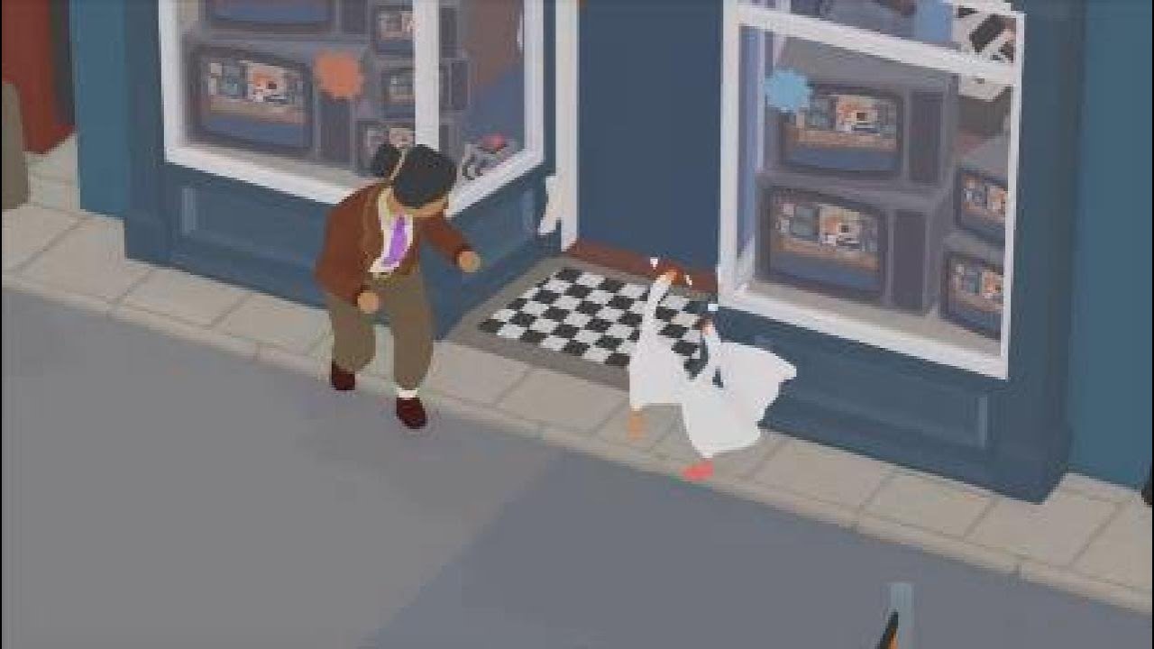 Untitled goose game funny moments - YouTube