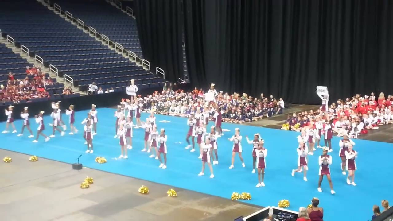 7th Grade BFA at GFL Cheer Off - 2016 - YouTube