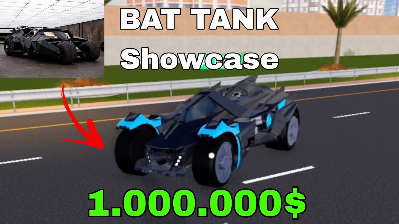 Drive X Roblox BAT TANK (Batmobile) - Showcase - YouTube
