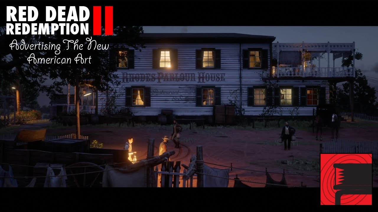 Red Dead Redemption 2: Advertising the New American Art pt. 2 - YouTube