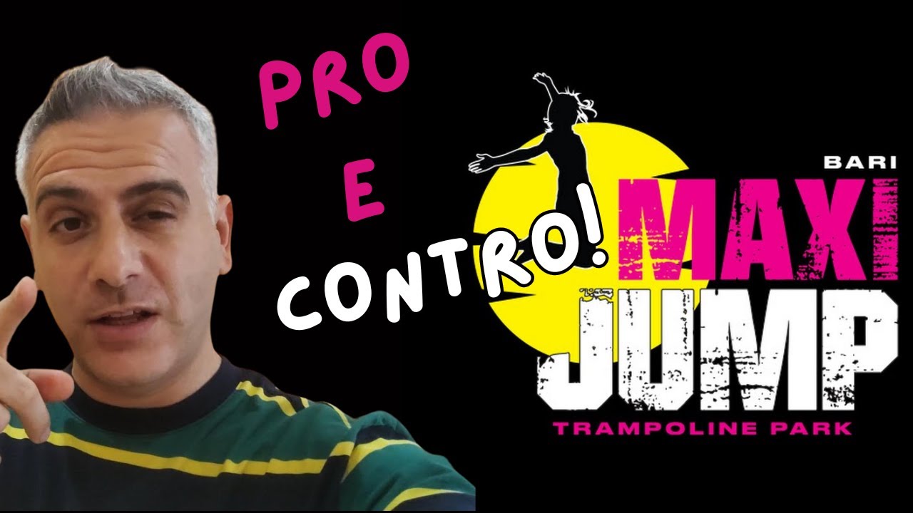 "TRAMPOLINE PARK MAXI JUMP BARI: Recensione Completa #TrampolinePark ...