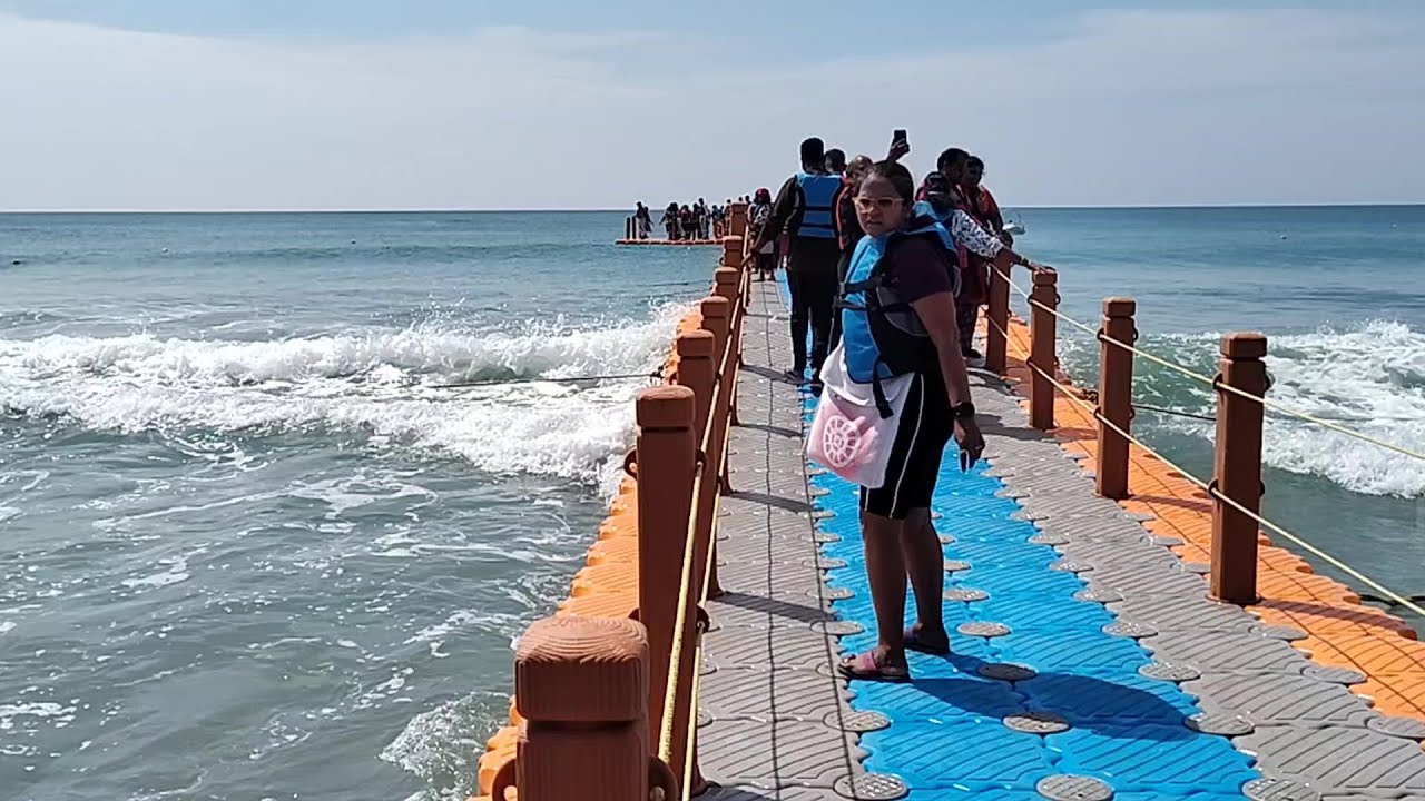 VARKALA FLOATING BRIDGE - YouTube