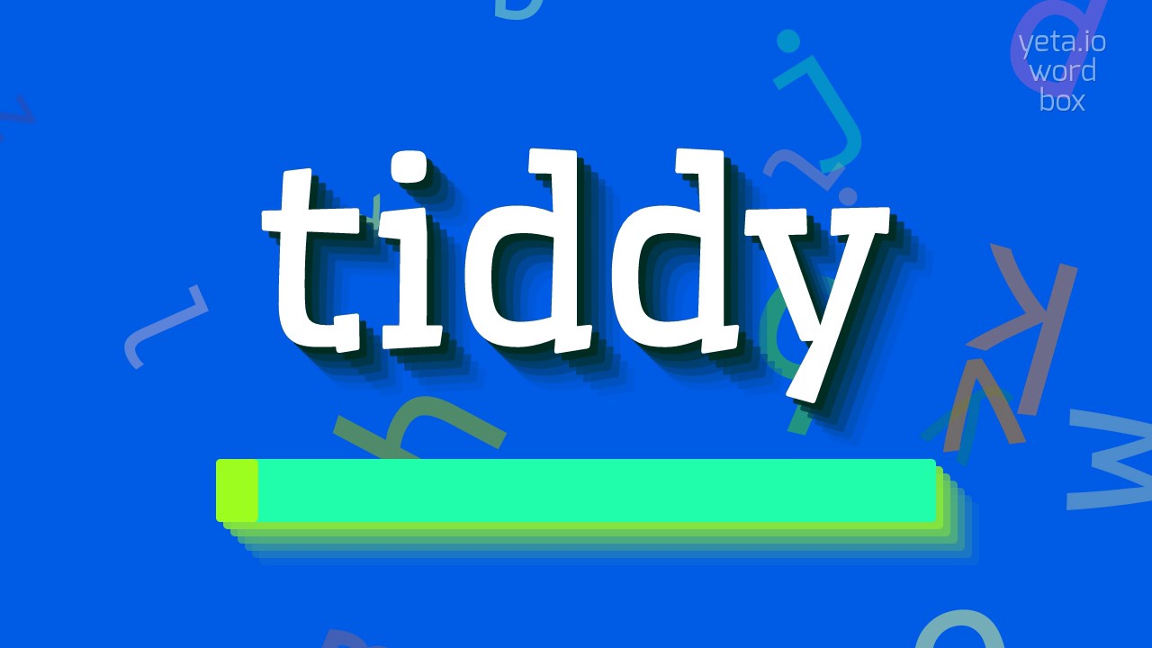 How to say "tiddy"! (High Quality Voices) - YouTube