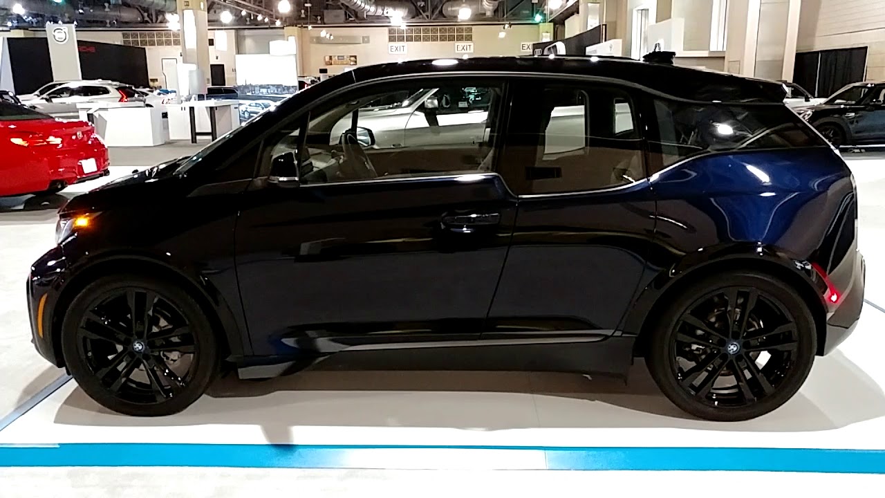 2018 METALLIC DARK BLUE BMW i3 @ PHILADELPHIA CONVENTION CENTER CAR ...