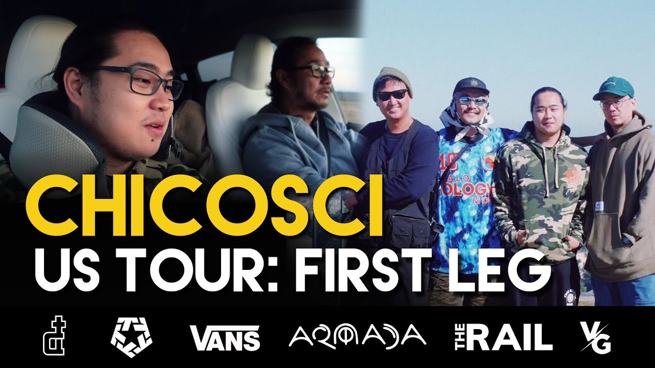 Chicosci US Tour Vlog: First Leg - YouTube
