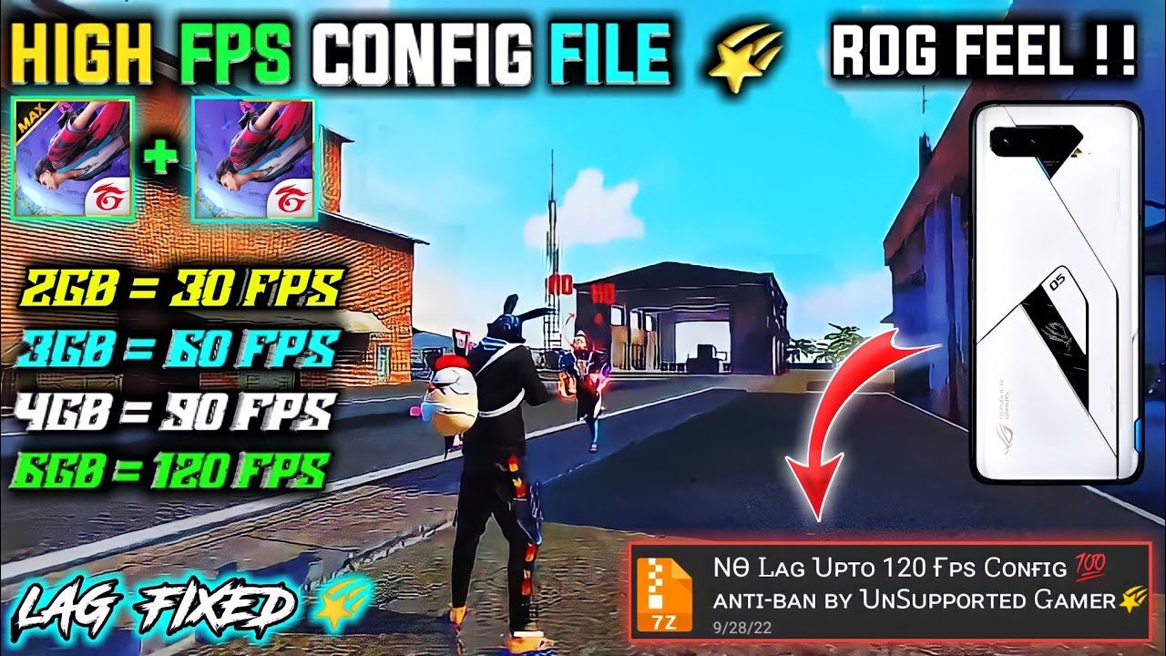 HOW TO INCREASE FPS 30 - 120 in Free Fire Max & Free Fire # ...